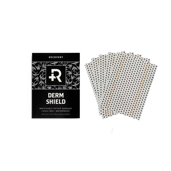 Recovery Derm Shield Sheets | Potect Your Ink, Enhance Your Heal – The ...