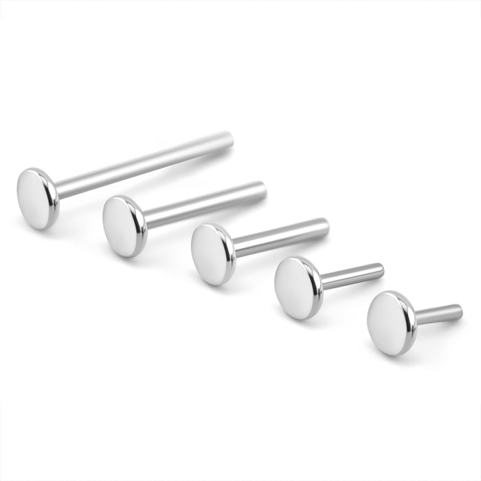 16 Gauge Titanium Threadless Labret Posts | Comfortable and Secure ...